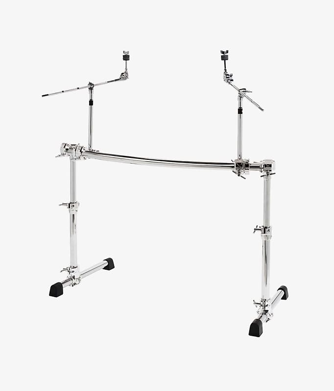 Gibraltar GCS500H Height Adjustable Curved Rack with 2 Cymbal | Reverb
