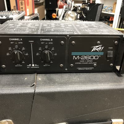 Peavey M-2600 Mark V Series Stereo Power Amplifier | Reverb