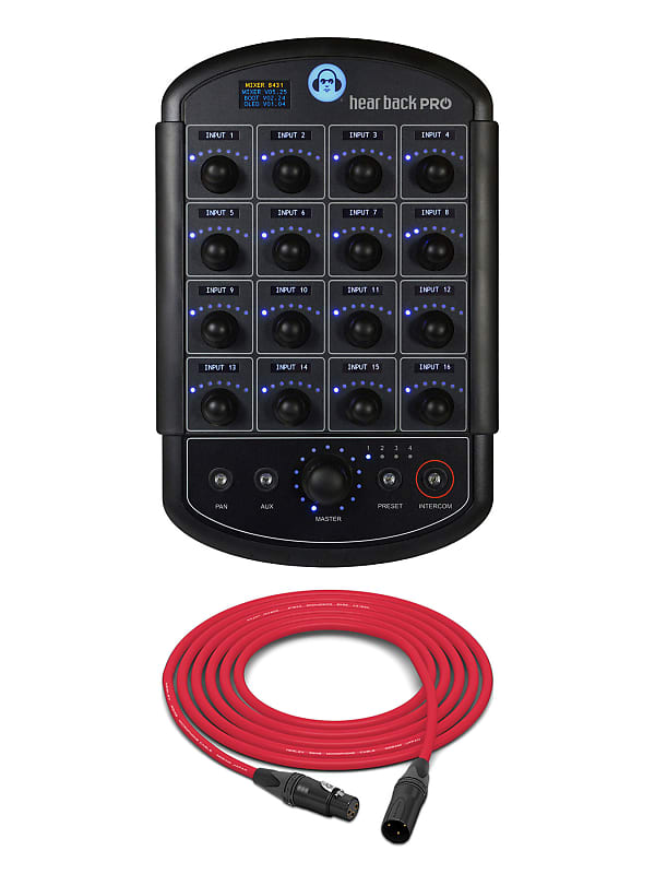 Hear Technologies Hear Back PRO | Personal Monitor Mixer with | Reverb