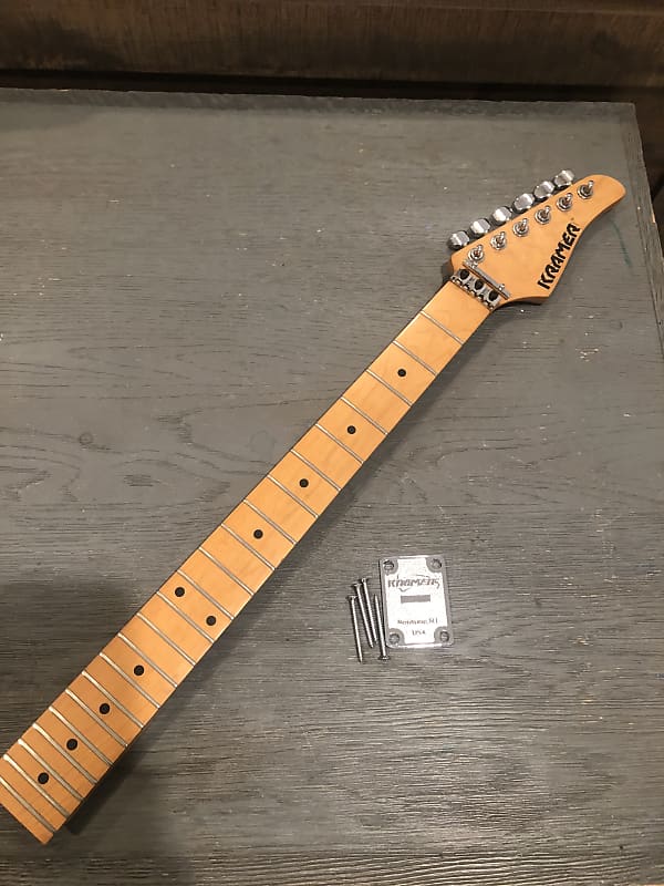 Kramer JK Neck 1988 Maple Beak Skunk Stripe | Reverb