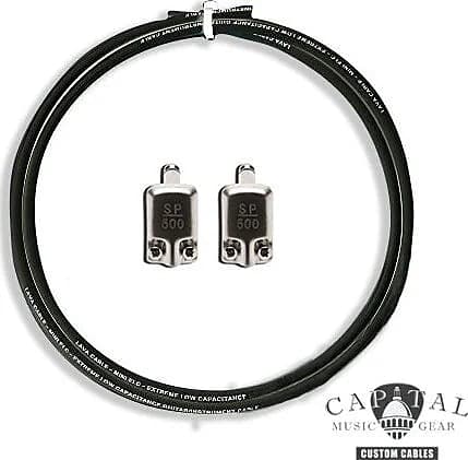 Cable DIY Kit with Square Plugs SP500 (2) and Lava Cable | Reverb