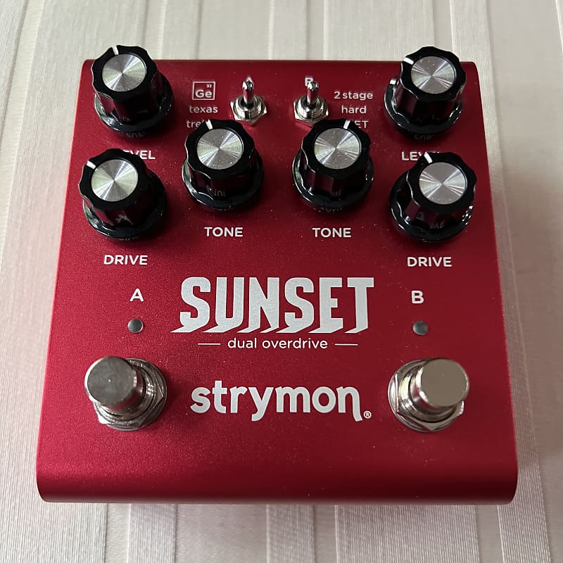 Strymon Sunset Dual Overdrive 2017 - Present - Red | Reverb