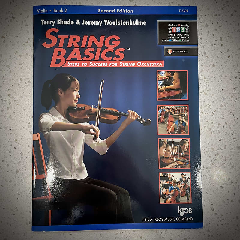 KJOS String Basics For String Orchestra Violin Method Book 2 | Reverb