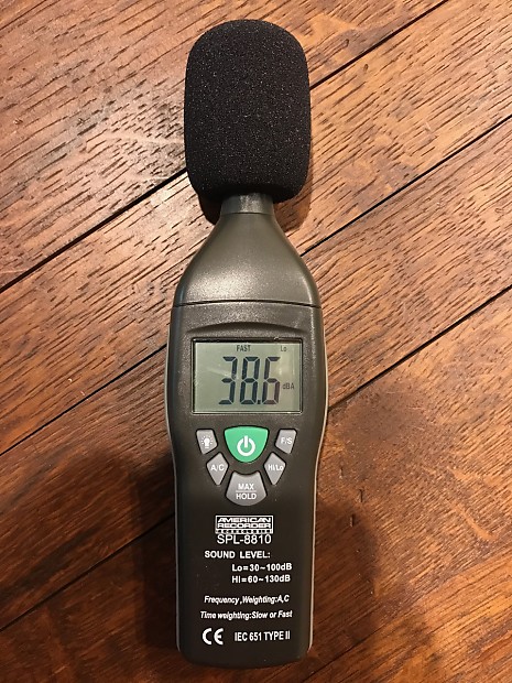 American Recorder Technologies Sound Level Meter (SPL-8810) | Reverb