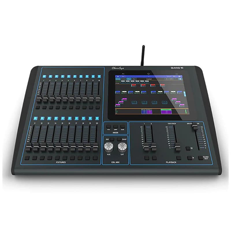 ChamSys QuickQ 10 DMX Lighting Control Console, 1-Universe | Reverb