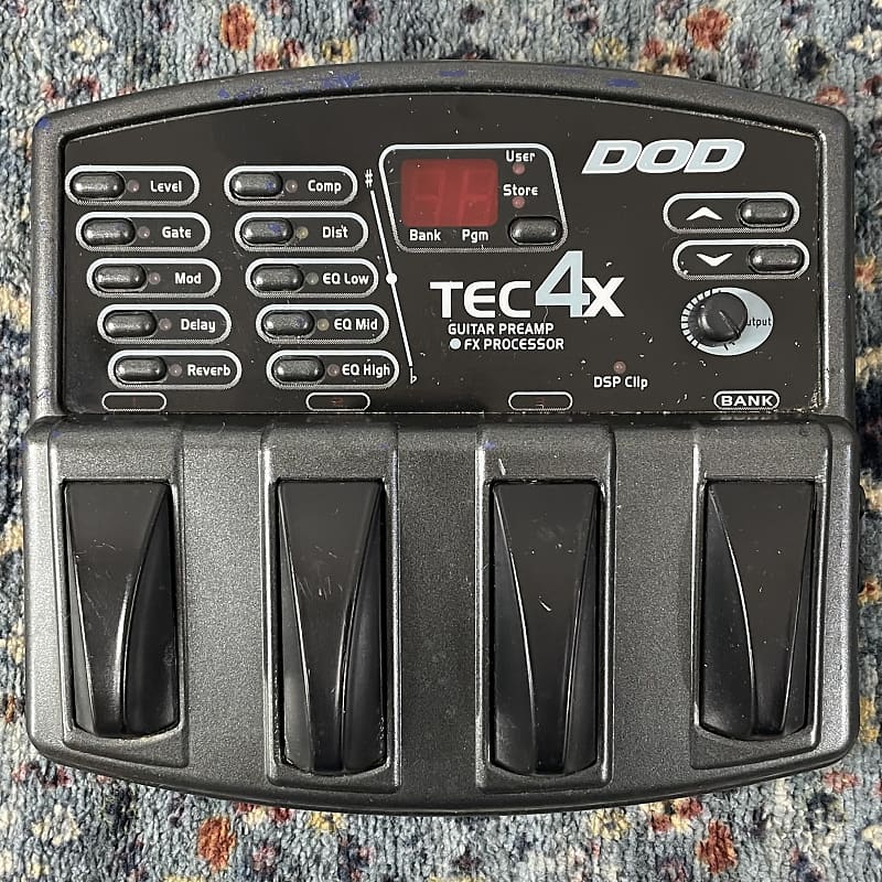 DOD TEC4X Guitar Preamp & Multi Effects Processor! G23 | Reverb