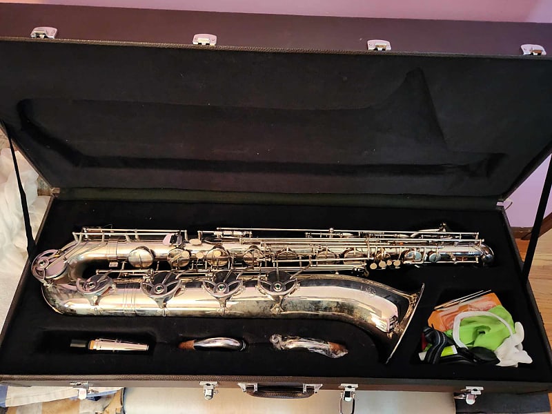 TaiShan Baritone Saxophone - Silver | Reverb