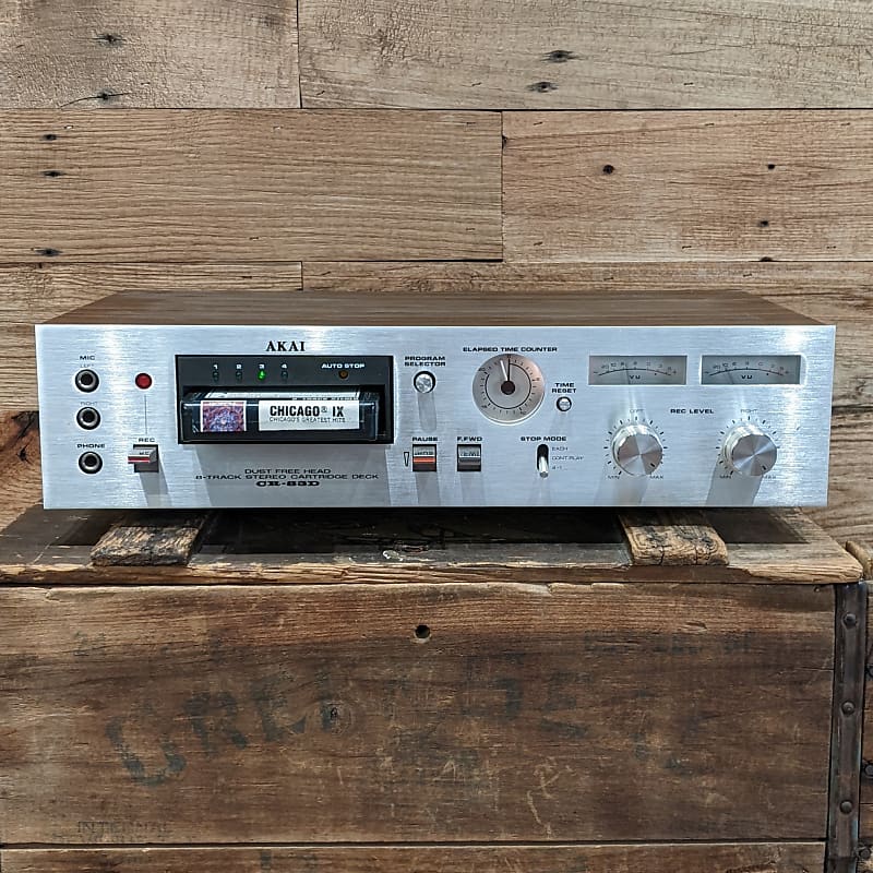 Akai CR-83D 70's 8-Track Tape Player / Recorder | Reverb