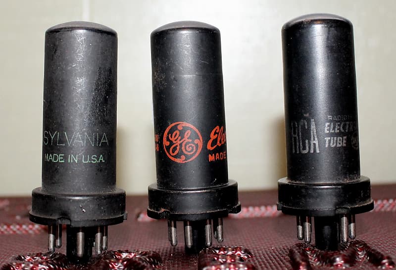 RCA GE SYLVANIA 6V6 METAL 6V6GT SINGLES FOR SUPRO MAGNATONE | Reverb