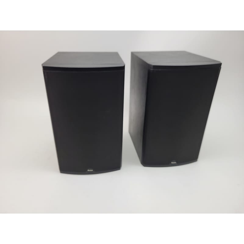 BOSTON CR7 Bookshelf Speaker Pair - Black - Tested | Reverb