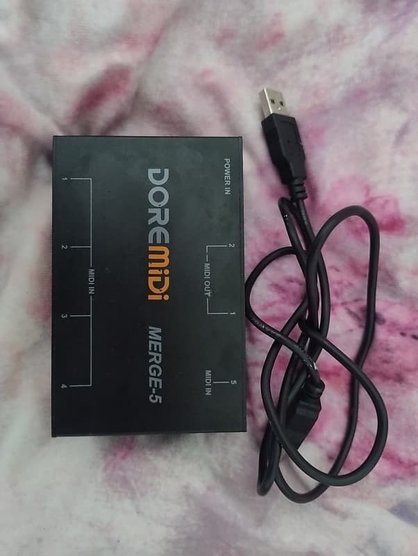 DoreMIDI Merge-5 MIDI Merge and Filter | Reverb Australia