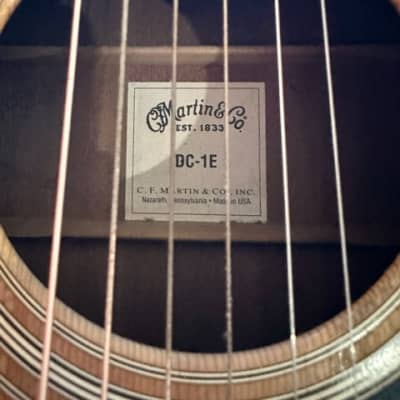Martin DC-1E Acoustic Electric Cutaway | Reverb