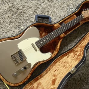 Custom Built 1962 Telecaster Shoreline Gold '62 Reissue | Reverb