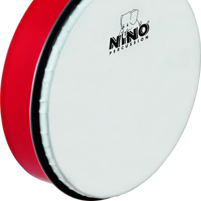 Nino Compact ABS Plastic Handheld Tambourine 8 in. Sky Blue | Reverb