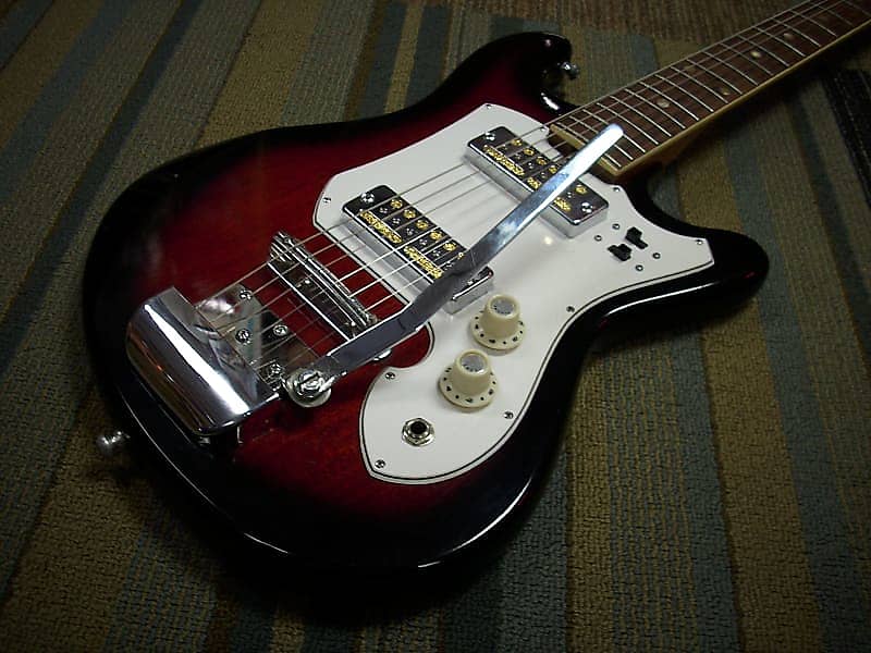 1960s Teisco Prestige w/ Gold Foil Pickups Sunburst | Reverb Canada