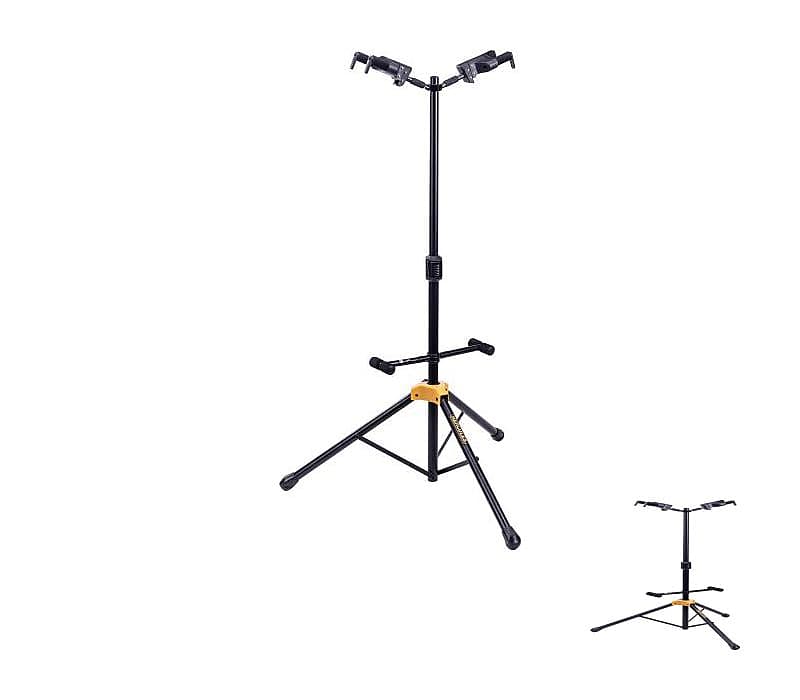 Hercules Stands GS422B PLUS Dual Guitar Stand with Auto Grip | Reverb