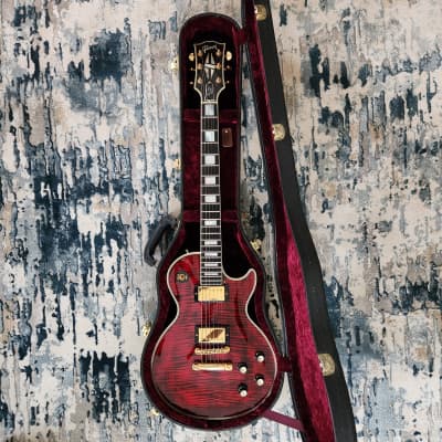 Gorgeous Tone & Finish Wine Red Flame Maple Les Paul Custom | Reverb