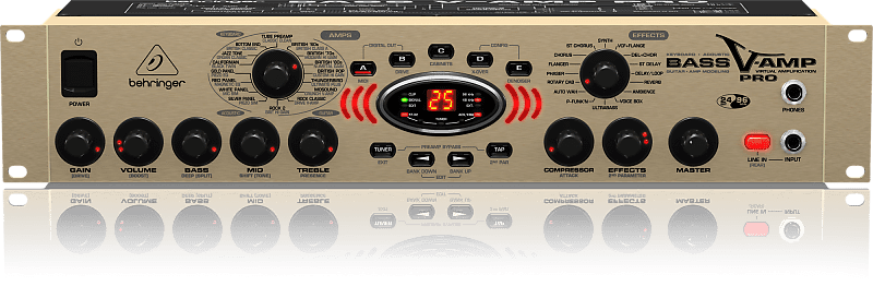 Behringer Bass V-AMP Pro Rackmount Amp Modeler and | Reverb UK