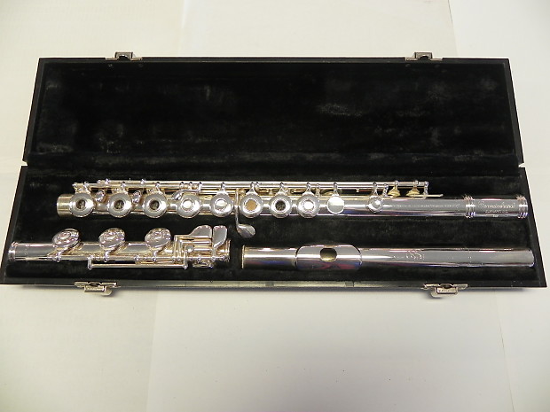 Gemeinhardt 3SB Open Hole Solid Silver Flute w/ Case | Reverb