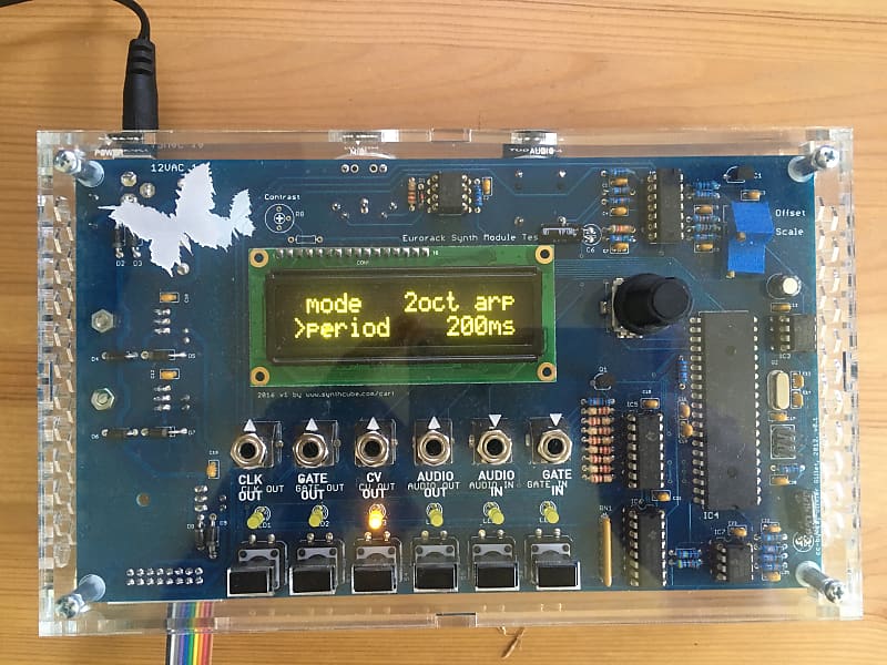 Synthcube / Mutable Instruments DIY Module Tester | Reverb