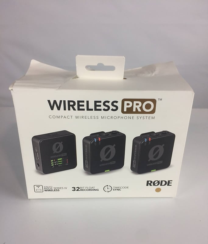 Rode WIPRO Wireless PRO 2-Person Clip-On Wireless Microphone | Reverb