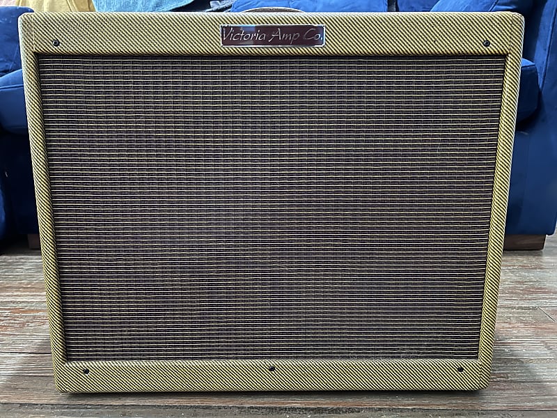 1999 Victoria 50212-T Low-Powered Tweed Twin | Reverb