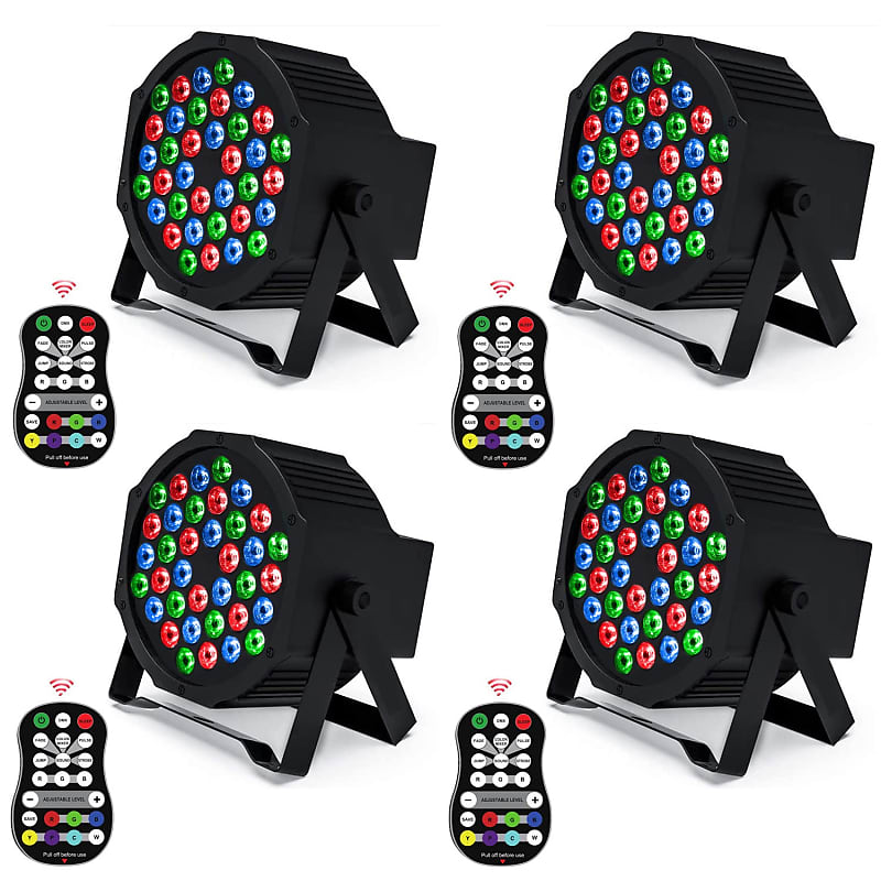 Led Up Lights, Stage Lights 36 X 1W Rgb Sound Activated Dj | Reverb
