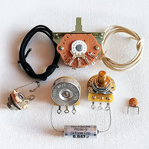 RSG Custom Shop Complete Tele Wiring Kit - Level 2 Mojotone, | Reverb