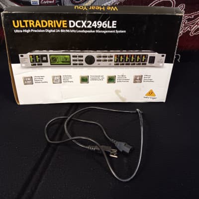Behringer ULTRADRIVE dcx2496LE 2020 - Brushed Nickel | Reverb
