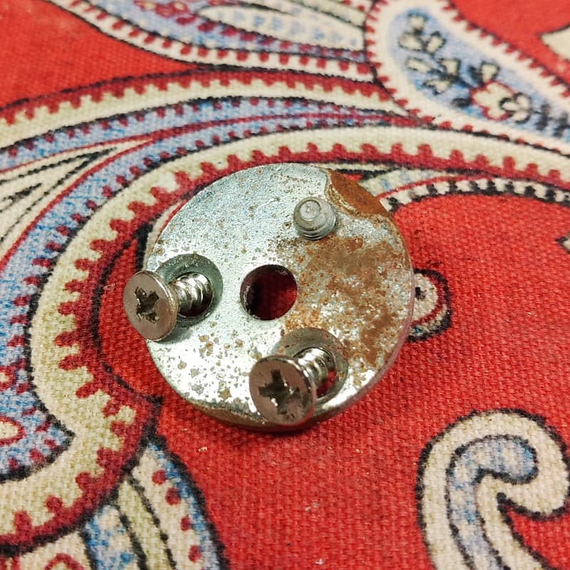 VINTAGE 1975 FENDER MICRO-TILT BODY PLATE w/ SCREWS | Reverb