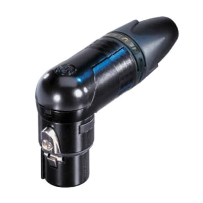 Neutrik NC10FD-LX-B 10-Pin D-Size Female XLR Panel Connector | Reverb