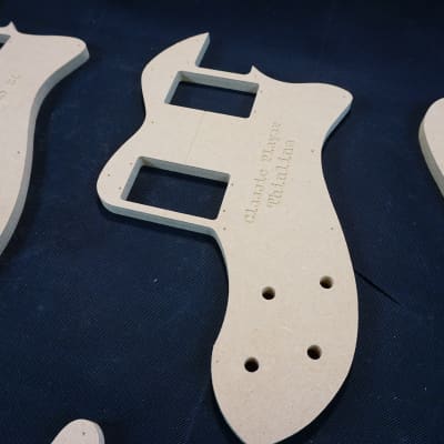 (6) Telecaster Pickguard Templates ~ CNC 1/2" MDF ~ Guitar | Reverb