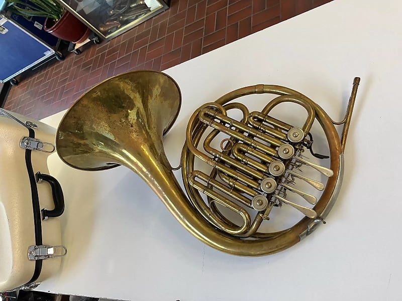 Original Carl Geyer 5-Valve Single Bb French Horn, | Reverb Canada