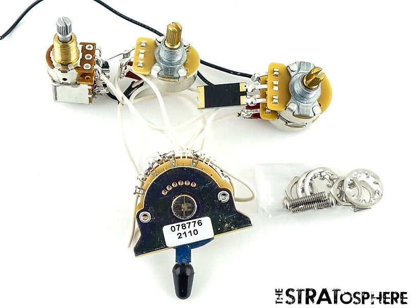 Fender American Professional II HSS Stratocaster POTS 250K | Reverb