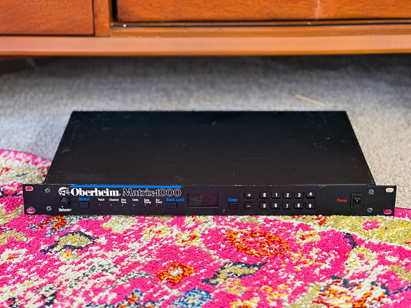 Oberheim Matrix 1000 Vintage Analog Synthesizer (Serviced & | Reverb