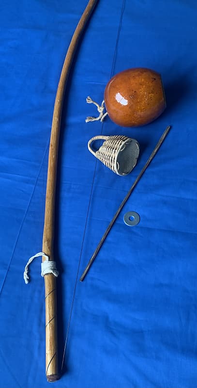 59" Brazilian Professional Berimbau Biriba Wood Stick Cabaca | Reverb