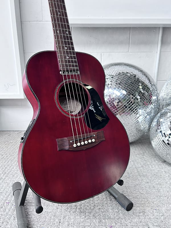 Maton Mini em6 2011 - Cherry Red Custom Shop | Reverb