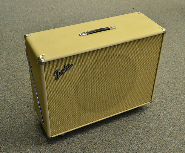 Fender 1960's 1 x 15 Showman-style Speaker Cabinet | Reverb