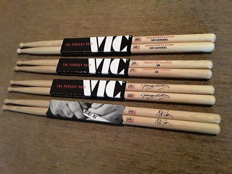 Vic firth Drumsticks Lot - 4 Pairs - All brand new | Reverb