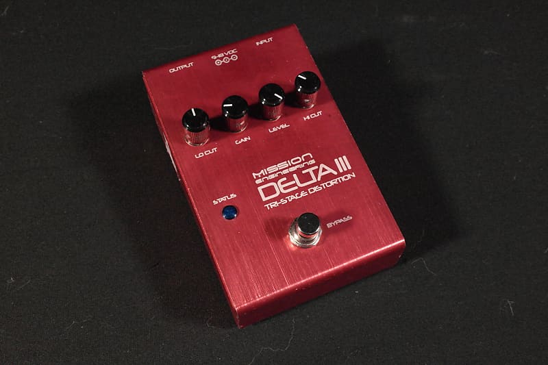 Mission Engineering Delta III Tri-stage Distortion Red | Reverb UK