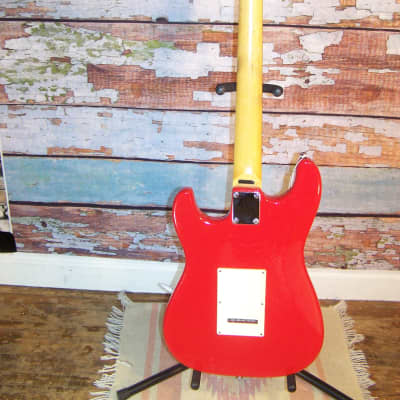 Squier Rogue ST-4 Electric Guitar, Red Finish | Reverb
