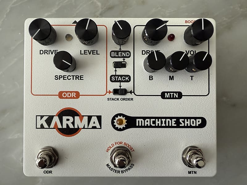 Karma Machine Shop Dual Overdrive | Reverb