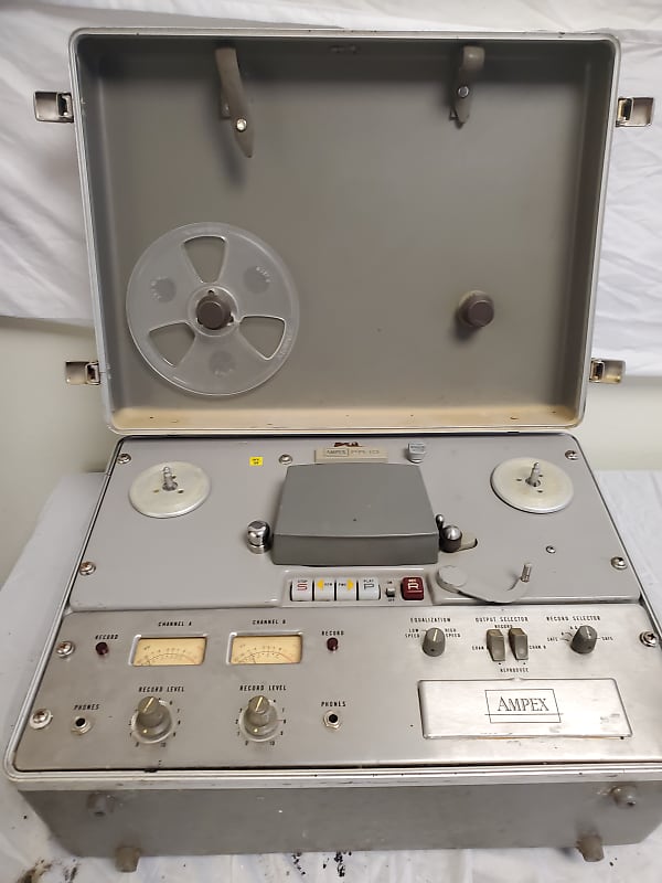 AMPEX PR-10-2 STEREO TUBE STUDIO TAPE DECK Recorder | Reverb