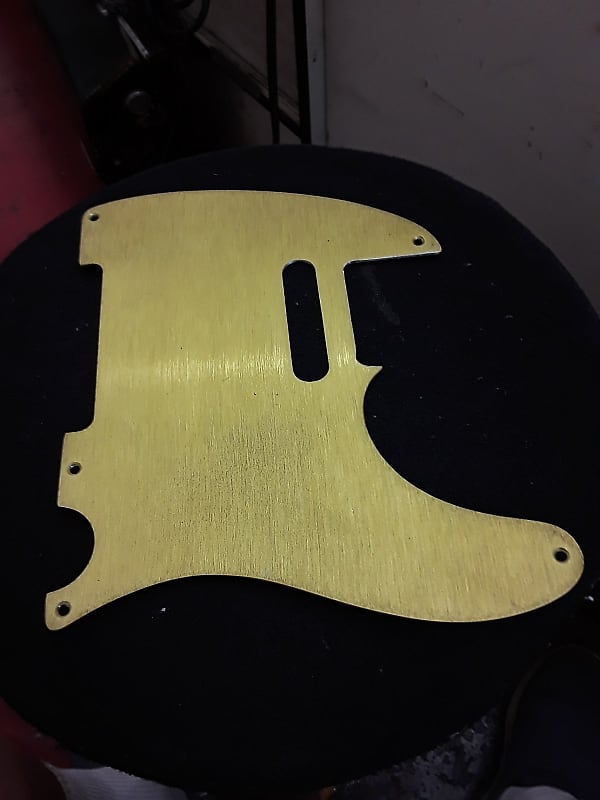 Fender Telecaster Pickguard 2000's Anodized Gold | Reverb Canada