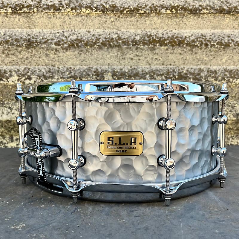 Tama SLP 14"x6" Expressive Hammered Steel | Reverb