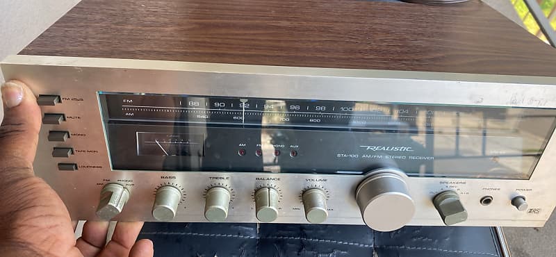 Vintage realistic receiver Sta100 | Reverb