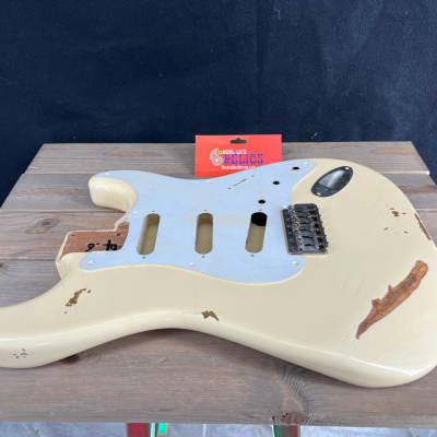 Real Life Relics Custom Class Nitro Strat® Stratocaster® Body | Reverb