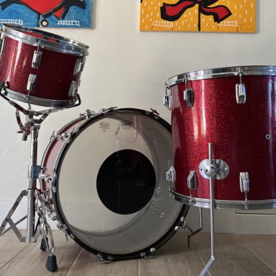 Rogers Holiday Drum Set w/ 12x22” Bass Drum | Reverb
