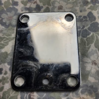 Strat Plus 1987/90 Chrome Neck Plate, Micro-Tilt, Excellent, | Reverb