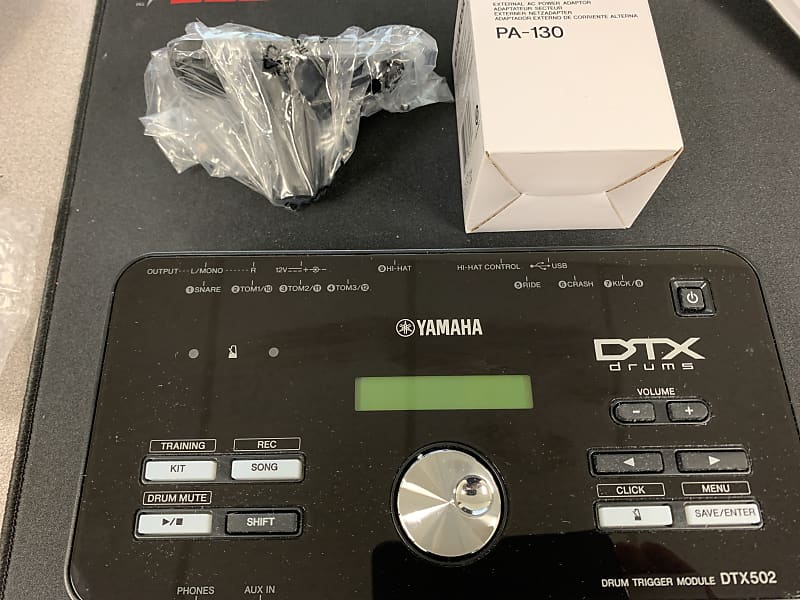 Yamaha DTX502 Electronic Drum Trigger Module with iPad Mini | Reverb